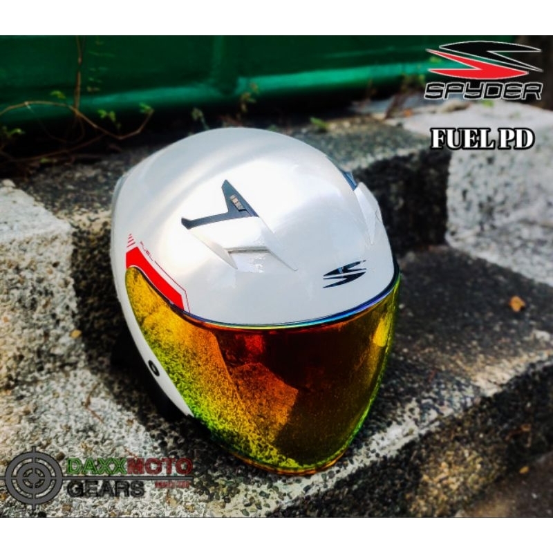 Spyder Fuel V2 Half face Dual Visor | Shopee Philippines