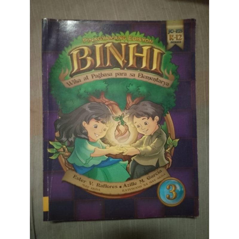 BINHI Wika at Pagbasa para sa Elementarya grade 3 (brandnew | Shopee ...
