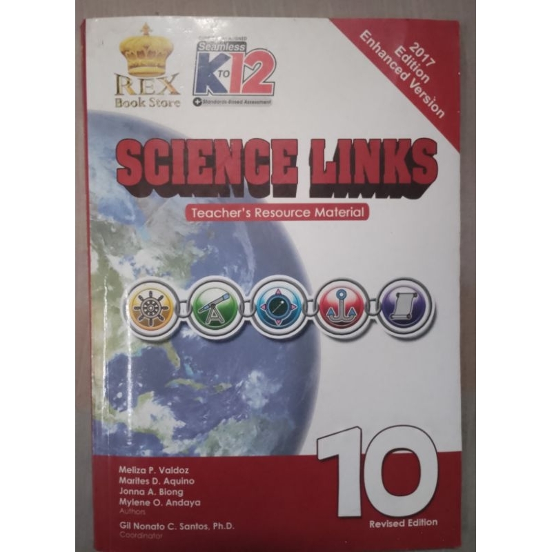 SCIENCE LINKS grade 10 Teacher's Resource Material (use | Shopee ...