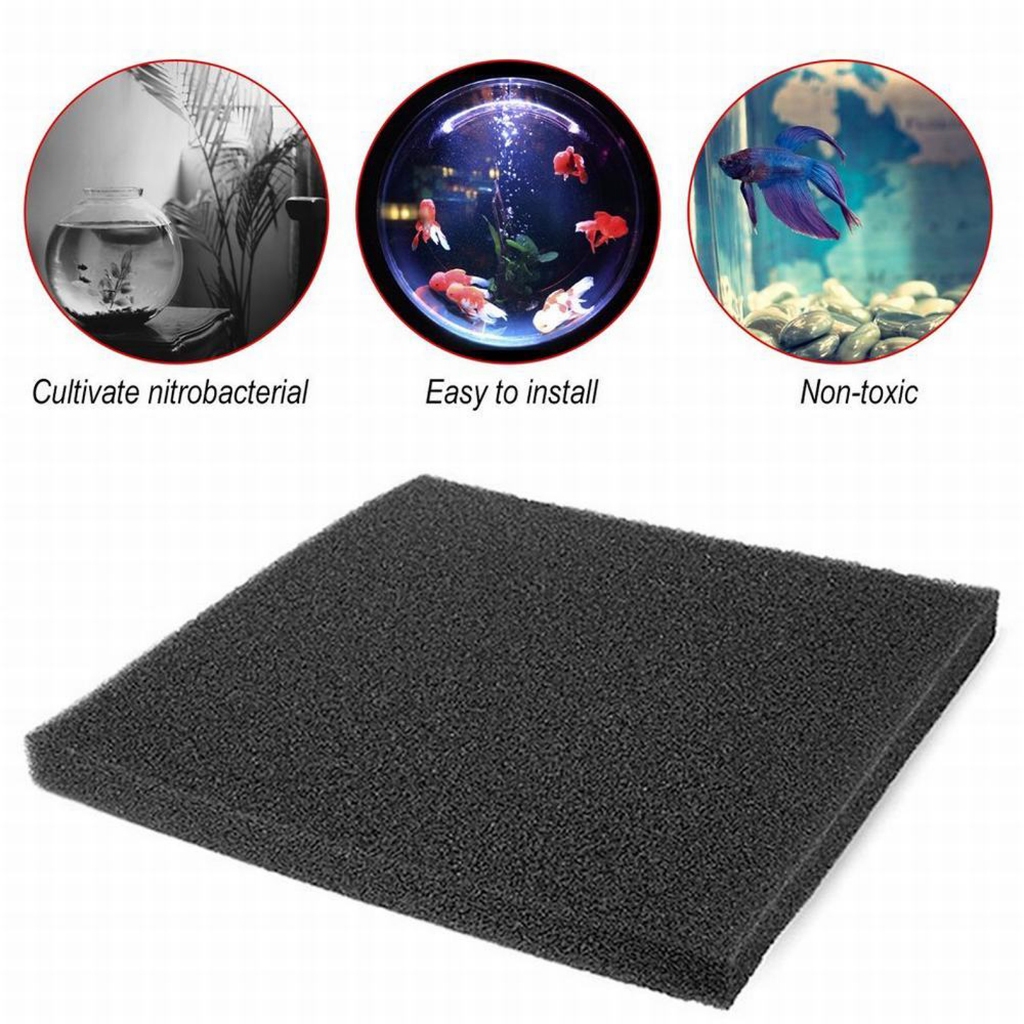 Filter High-density Sponge Foam Pool Aquarium Fish Tank Water Filter ...