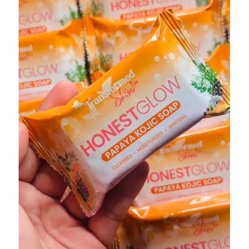 Honest Glow Papaya Kojic Soap 70g | Shopee Philippines