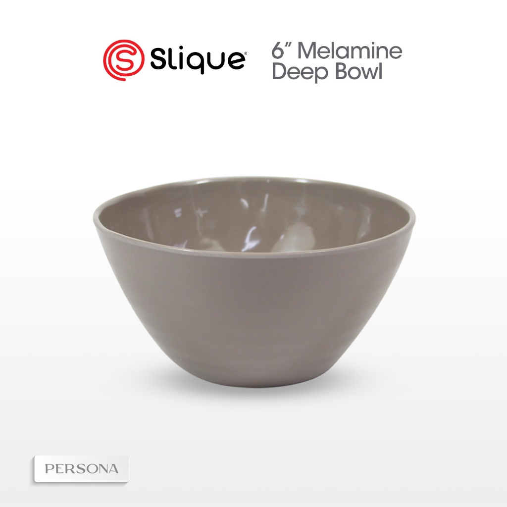 SLIQUE Premium Melamine Deep Bowl, Noodle Bowl, Salad Bowl, Serving ...