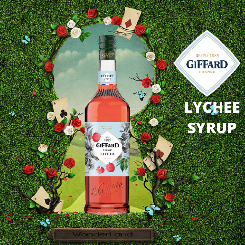 Giffard Lychee Flavored Syrup 1 Liter | Shopee Philippines