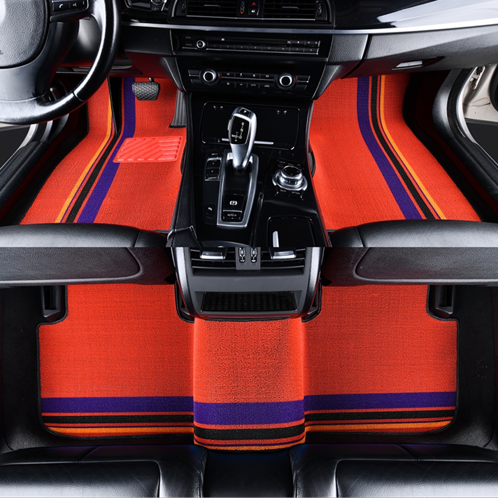 Spaghetti Car Coil Mat Cut Size (1.2m x 1m) with spike backing | Shopee ...