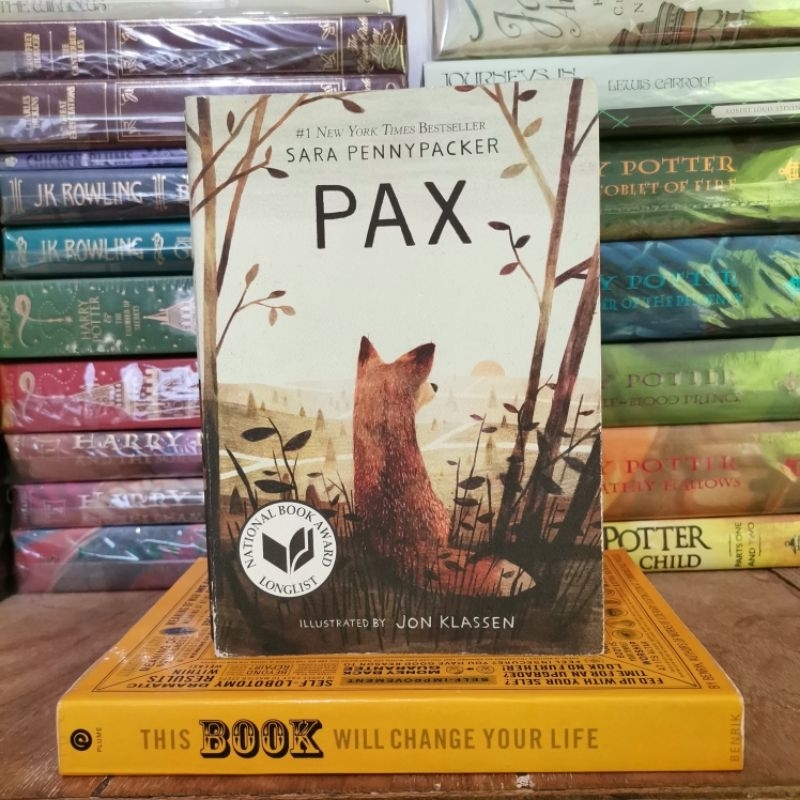 Pax (Pax #1) by Sara Pennypacker, Jon Klassen (Illustrator) [authentic ...