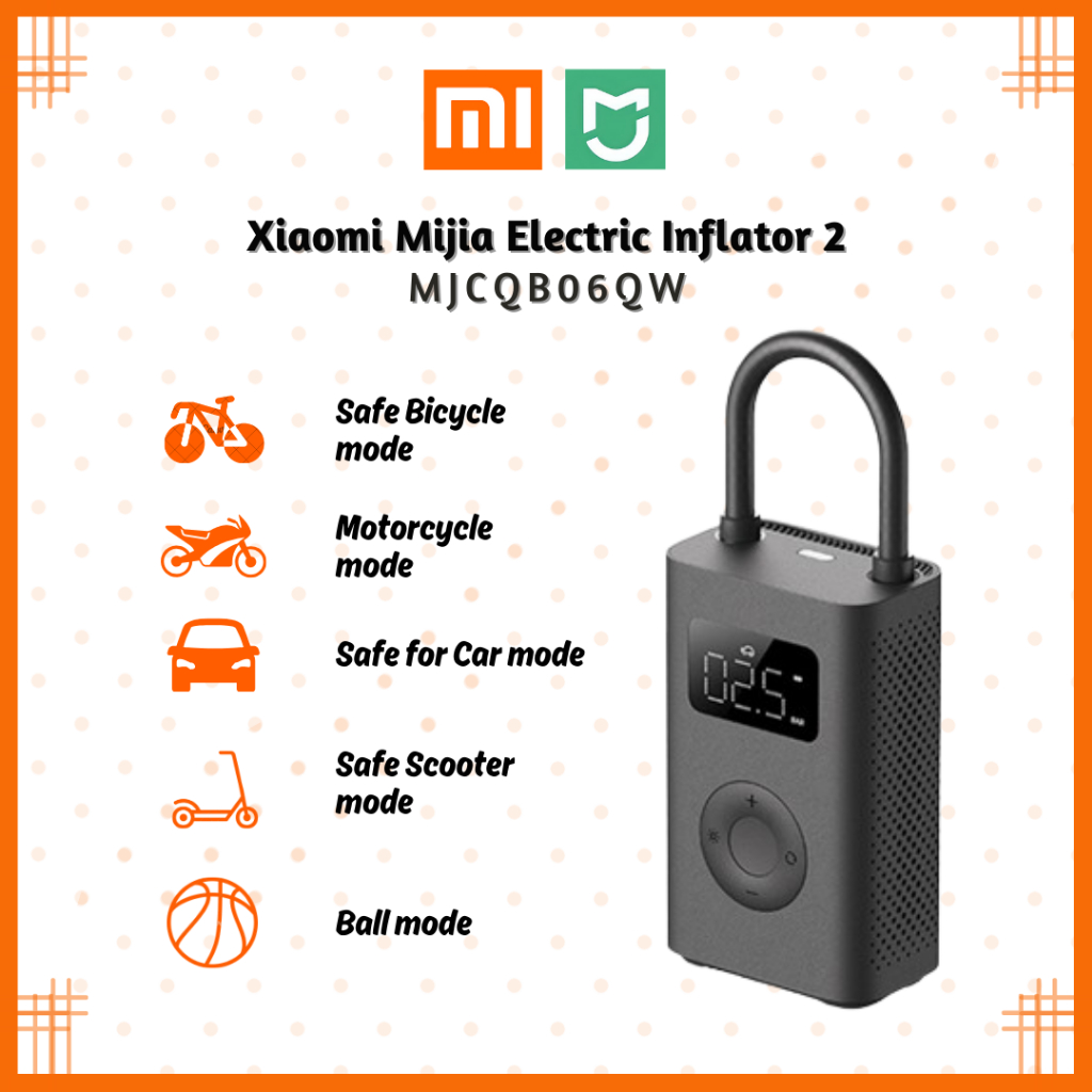 Xiaomi Mijia Electric Inflator 2 Car Air Compressor upgraded version ...