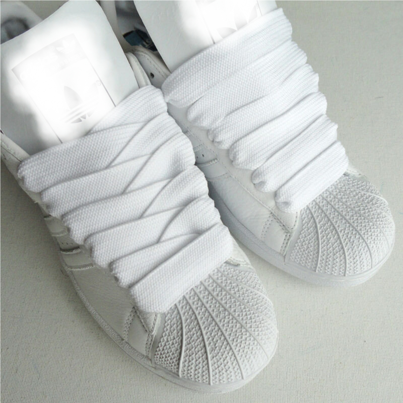 2pcs Fat Shoelace Premium Thick Suede Shoe Lace Cotton Sintas Original ...