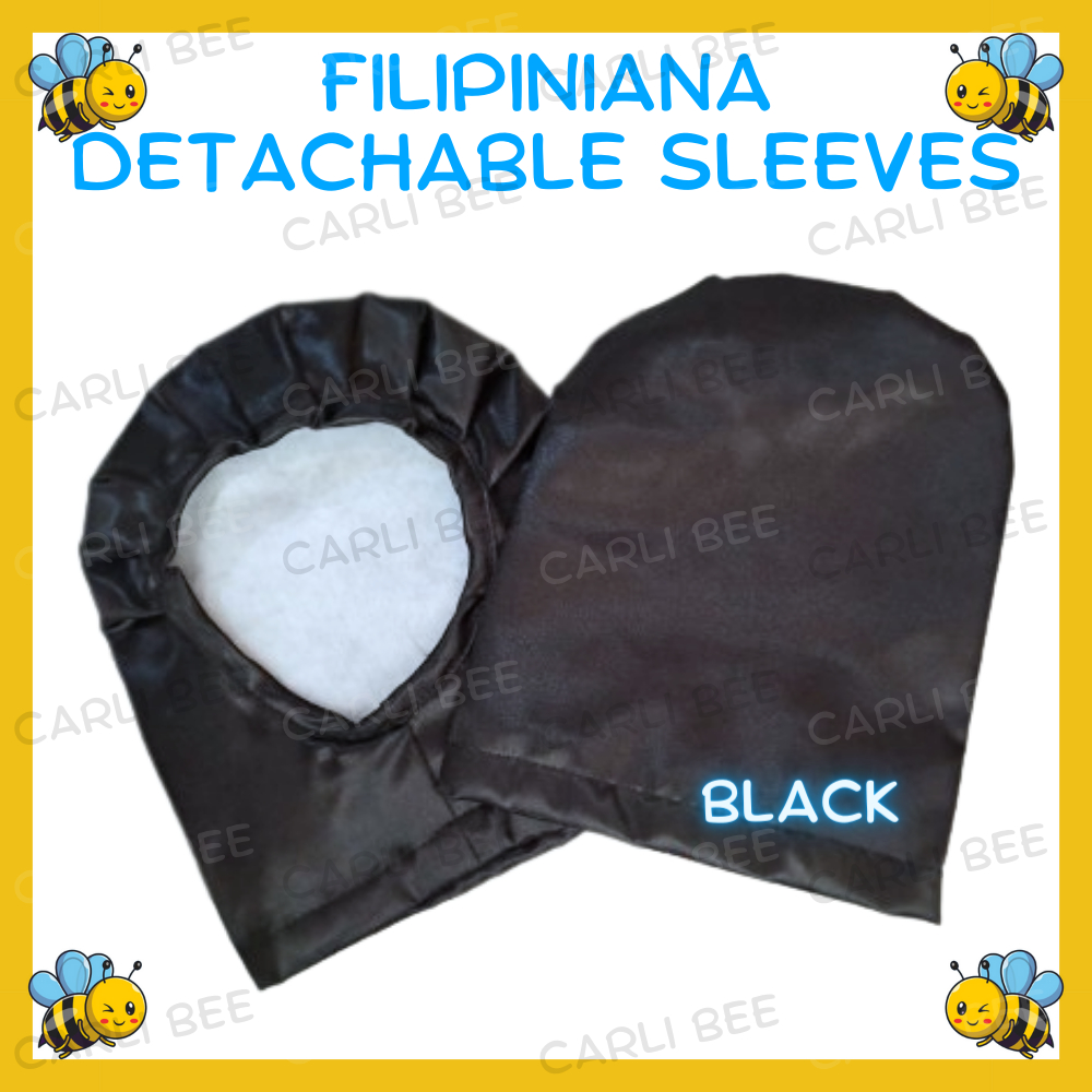CB Filipiniana Detachable Sleeves Satin for Adult | Shopee Philippines