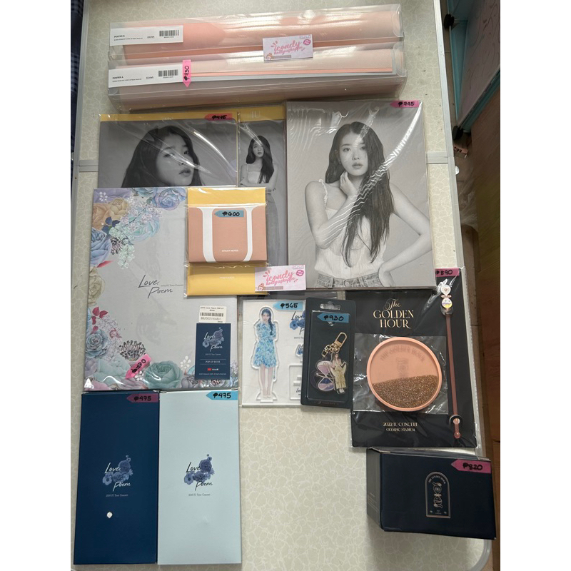 IU Offical Merch The Golden Hour / Love Poem / April MD | Shopee ...