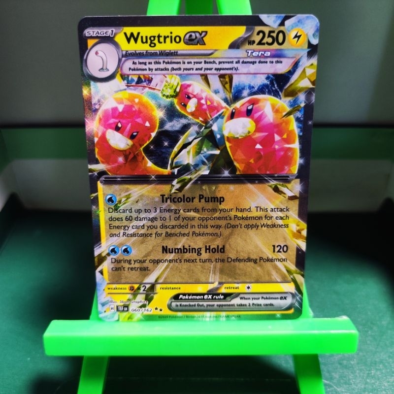 Pokemon TCG - Wugtrio ex | Shopee Philippines