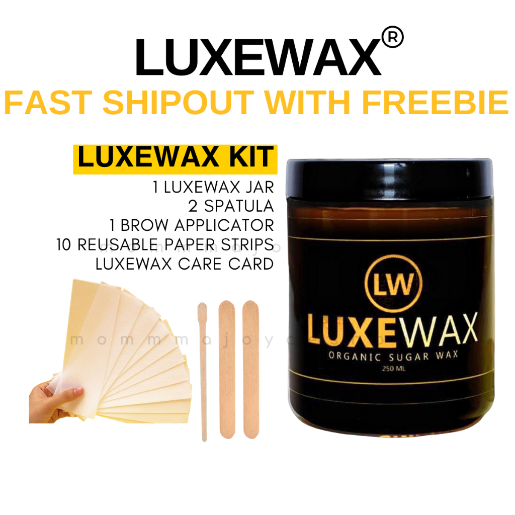 ONHAND Luxewax Organic Sugar Wax Underarm Hair Legs Luxe Brazillian ...