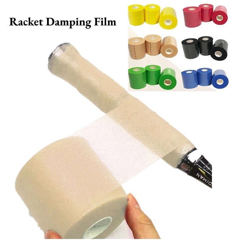 Racquet Grip Cushion Wrap Damping Membrane Badminton Tennis PU Sponge ...