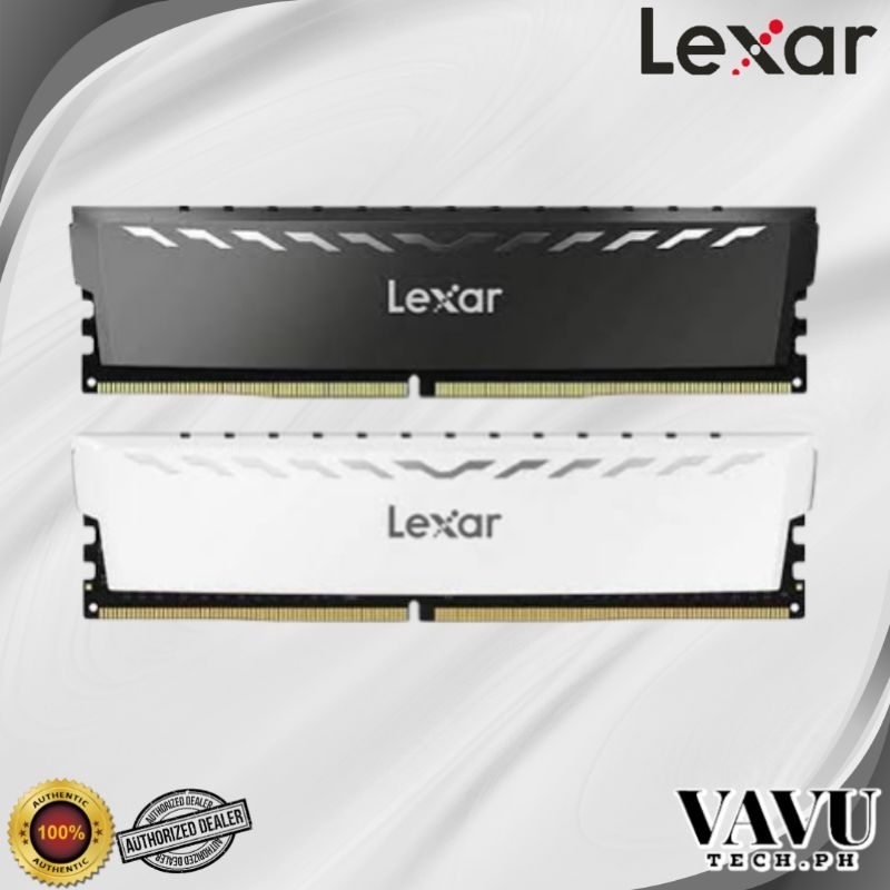 Lexar Thor Black/White 8GGx2 3200mhz DDR4 Udimm Desktop Memory RAM | Shopee Philippines