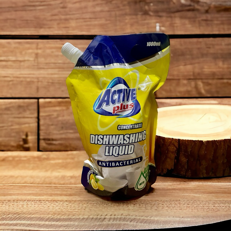 Active Plus Dishwashing Liquid with Aloe Vera Extract 1000ml | Shopee ...