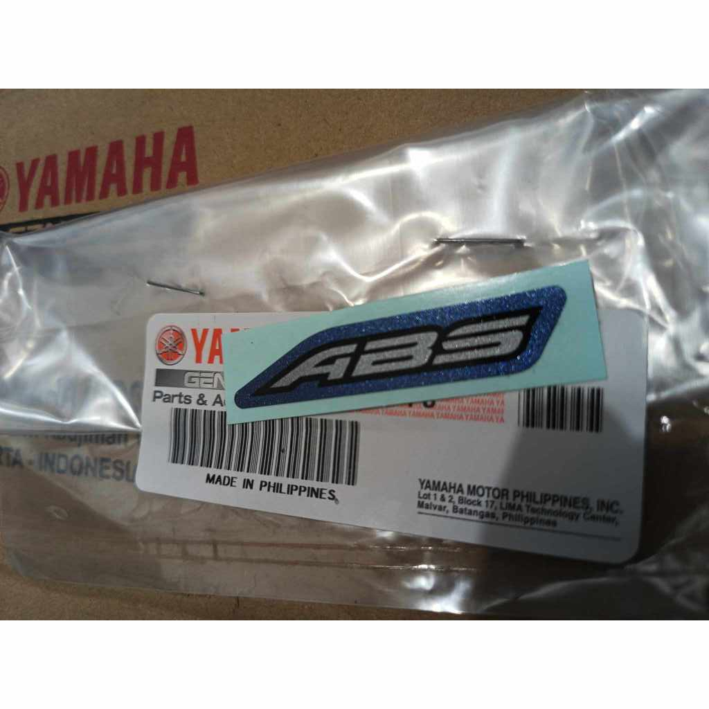 YAMAHA ABS STICKER B6HF157800 NMAX V1 V2 / ALL MODEL | Shopee Philippines