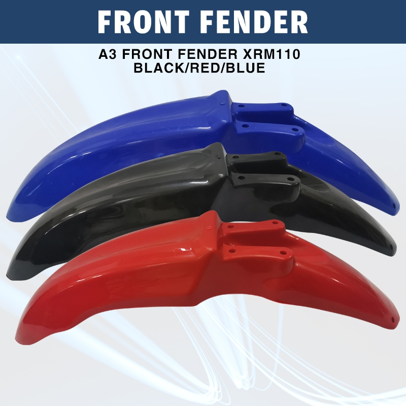 A3 MOTOR FRONT FENDER XRM110 MOTORCYCLE FENDER | Shopee Philippines