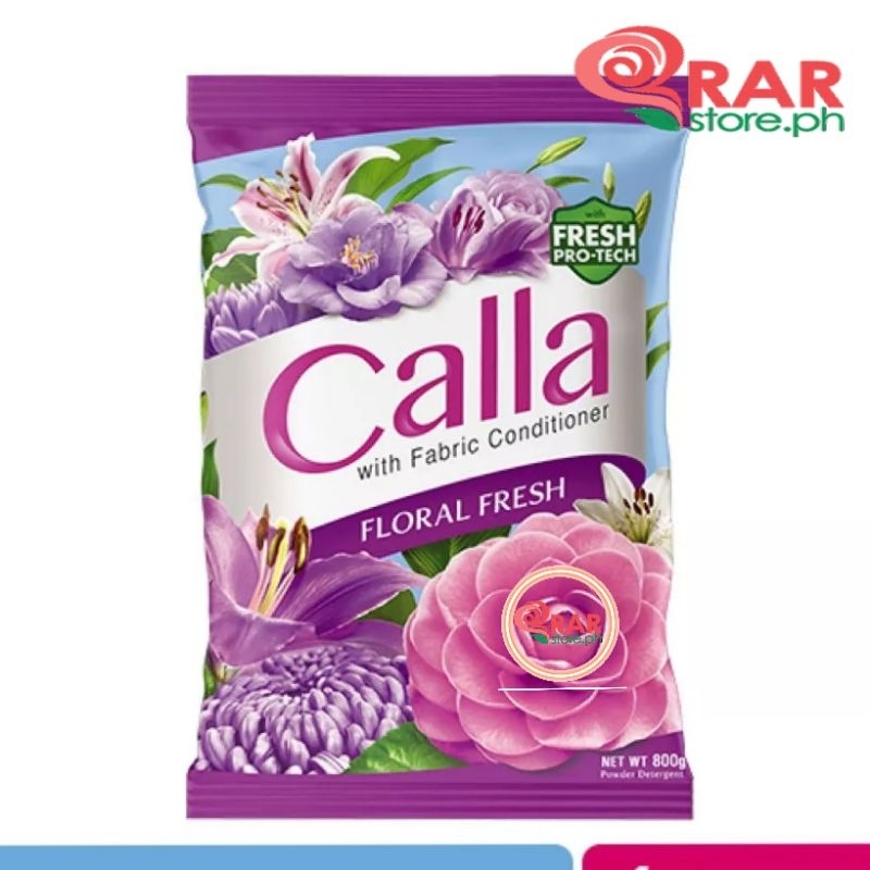Calla Powder Detergent Floral Fresh 800 grams | Shopee Philippines