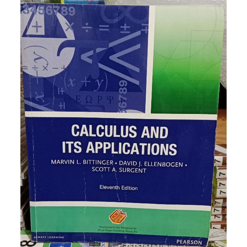 CALCULUS AND ITS APPLICATIONS ( SECOND HAND ) | Shopee Philippines