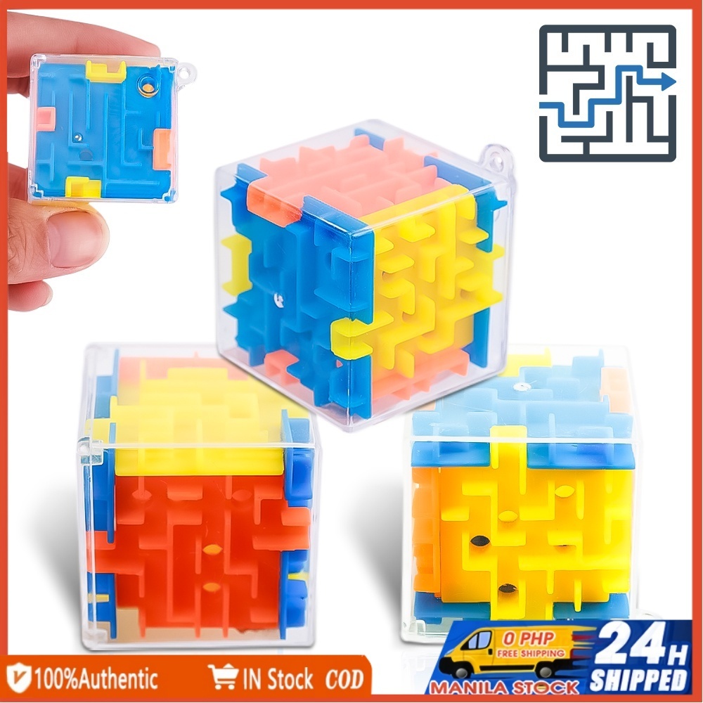 Classroom Spherical 3D Six-sided Rolling Ball Maze Magic Cube Toy/Kids ...