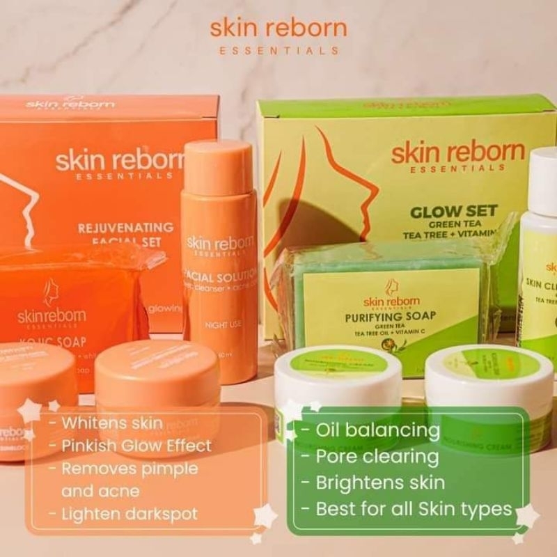 Skin Reborn Rejuv / glowing Set | Shopee Philippines