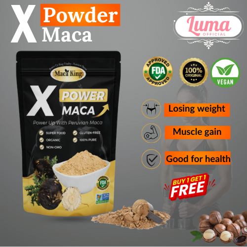 Maca King X Powder Maca Organic Black Maca Root Powder Improve Love ...