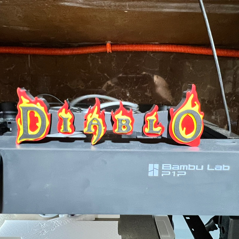 DIABLO fan art 3d logo collection | Shopee Philippines
