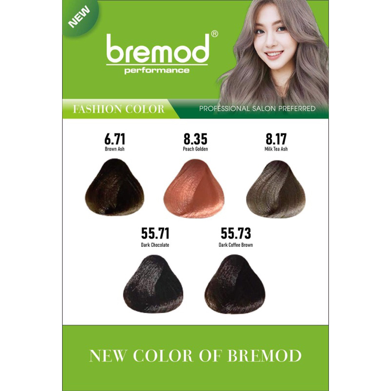 BREMOD hair color, colourant 100ml | Shopee Philippines