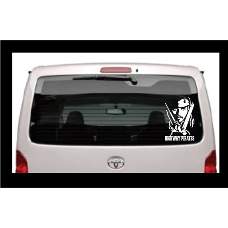 Highway Pirates Sticker for Toyota Hiace Grandia Commuter | Shopee ...