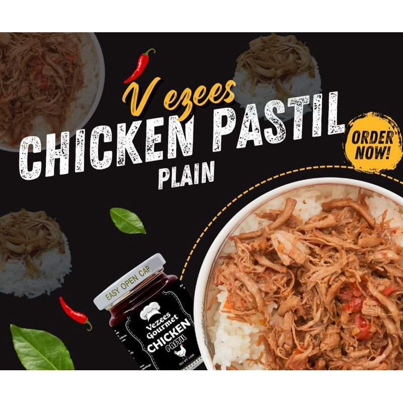 CHICKEN PASTIL By Vezees Gourmet 150grams | Shopee Philippines