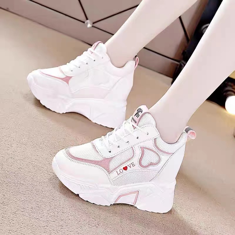 korean casual sneakers sapatos rubber low cut shoes white for women ...
