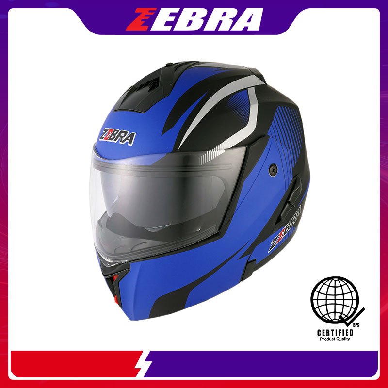 ZEBRA YM-602 Open Face Men's Motorcycle Helmets Modular Motor Helmet ...