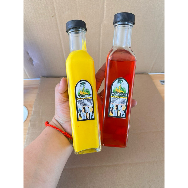 MCI Ginger Liniment and Turmeric Massage Oil (hot) 250ml bottle ...