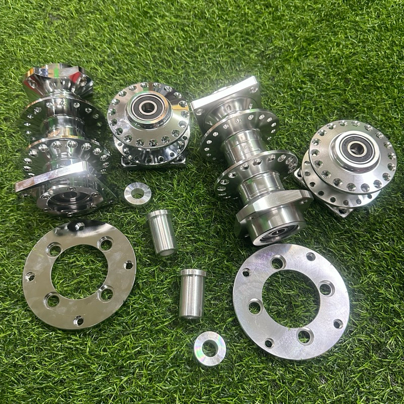 CNC LIGHTEN HUB SET 2 IN 1 RAIDER 150 FI / WAVE / XRM / RAIDER 150 CARB ...