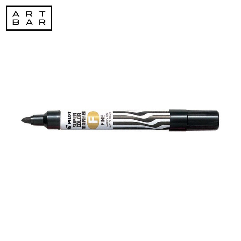 Pilot Permanent Marker Scf Black Fine - Art Bar | Shopee Philippines