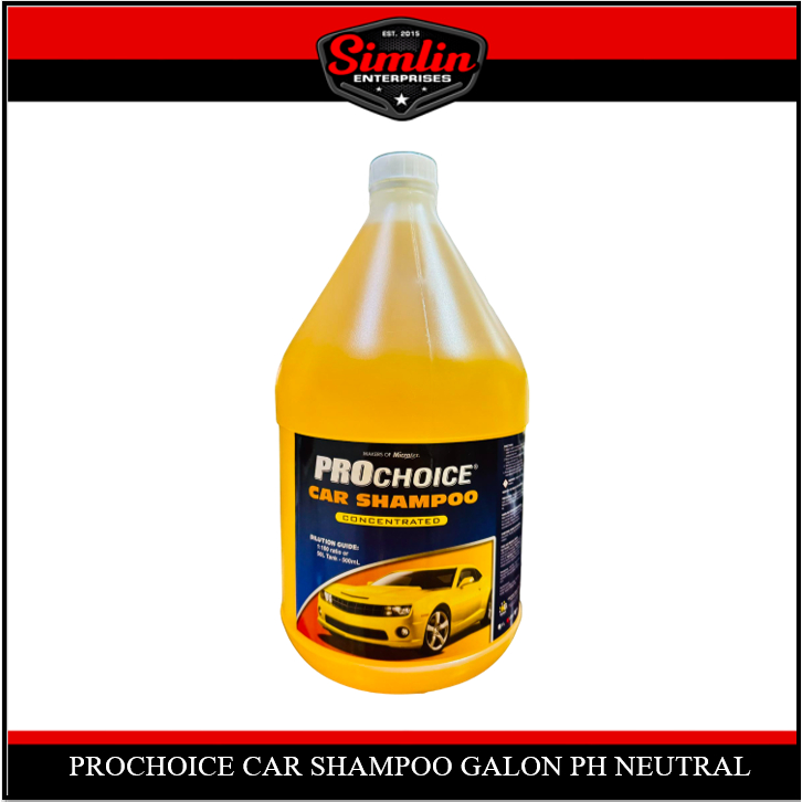 Prochoice Car Shampoo 1Gal 4L Microtex MTX pH Neutral | Shopee Philippines