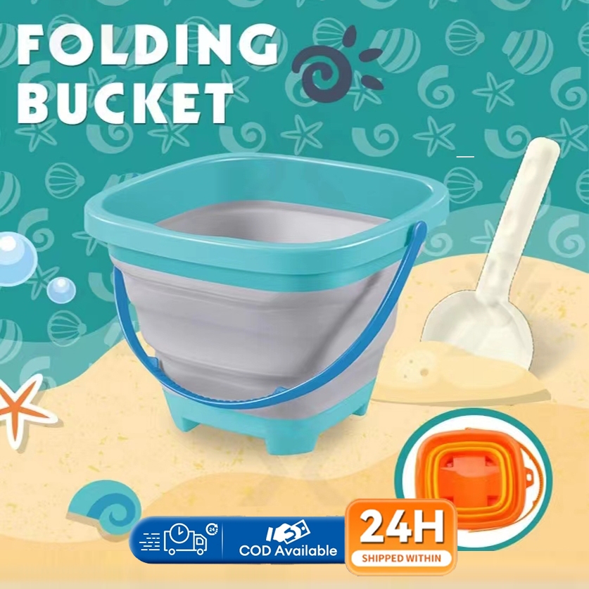 Summer Beach Toys Kids Bucket Set Animal Model Water Sand Kit Outdoor ...