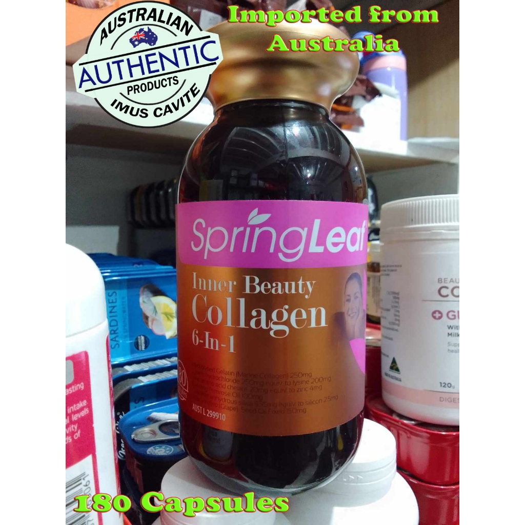 Springleaf Inner Beauty Collagen 6 in 1 180Capsules Imported from ...