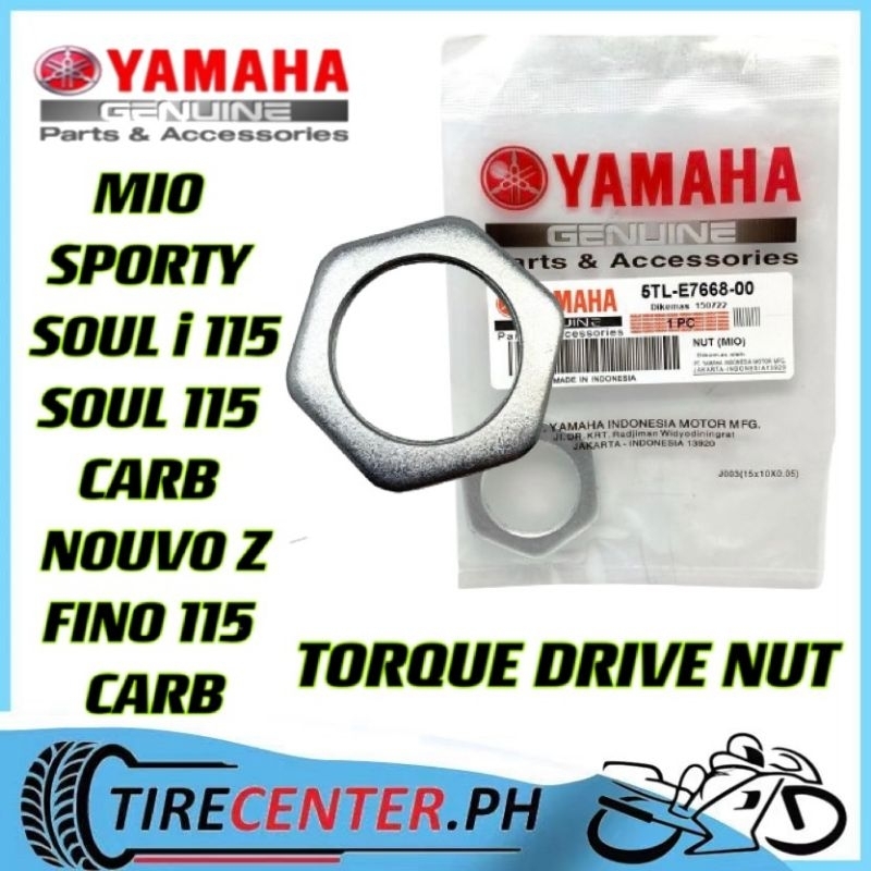 Torque Drive Nut Yamaha Genuine For Mio Sporty Mio Soul I 115 Mio Soul ...