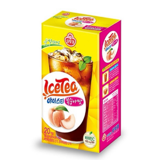 Korean Ottogi Peach Ice Tea (14g x 20sticks) | Shopee Philippines