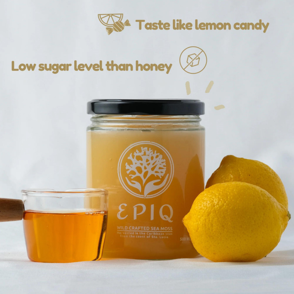 LEMON WITH BLUE AGAVE SEA MOSS 500G | Shopee Philippines