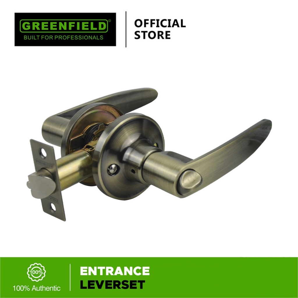 Greenfield Entrance Knobset Stainless Steel - Door Hardware & Locks ...