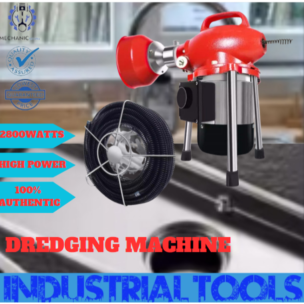 Drain Auger Machine 2800w High-power Special Tool for Dredging Sewage ...