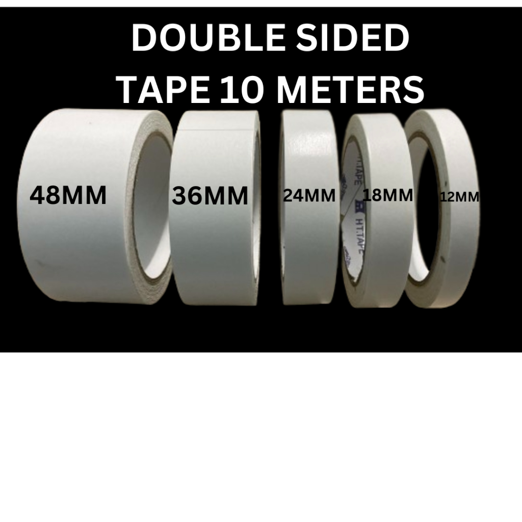DOUBLE-SIDED TAPE 10 METERS HIGH QUALITY | Shopee Philippines