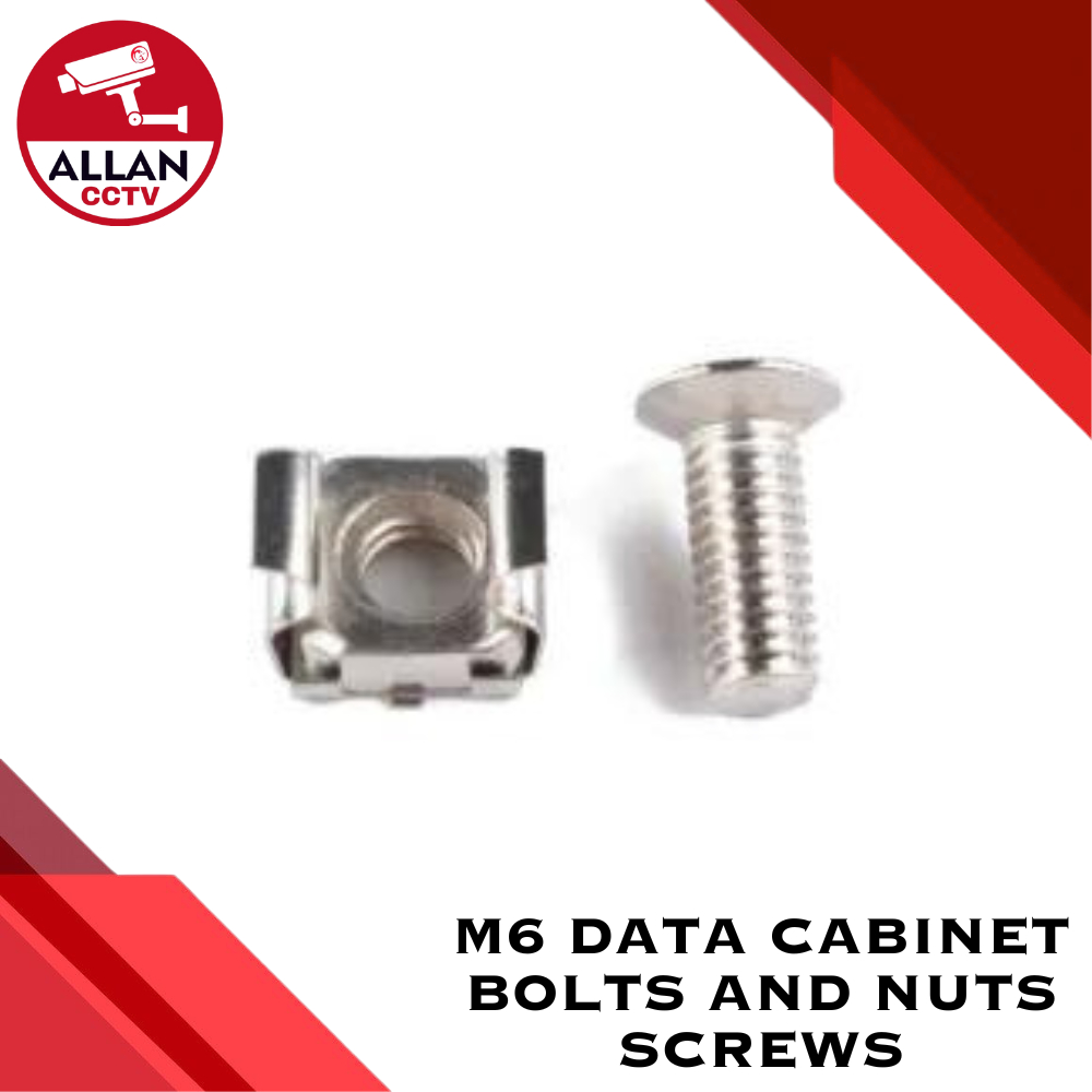 Cage Nuts M6 Screw Rack Mounting nuts and Screws for Server Rack ...