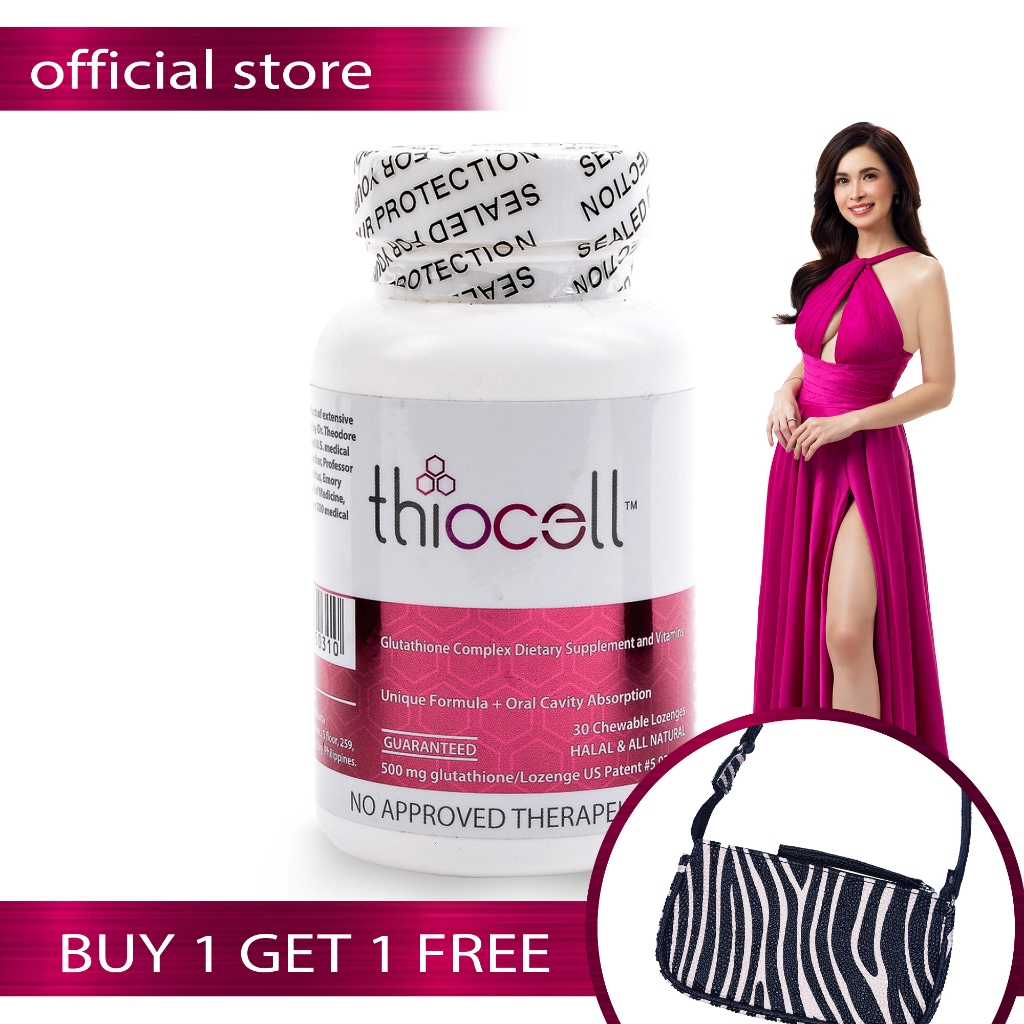 Thiocell Glutathione Lozenges with FREE Heart Bag | Shopee Philippines