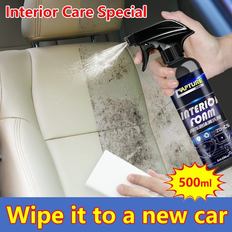 Car interior cleaner Foam cleaner spray No need to rinse with water ...