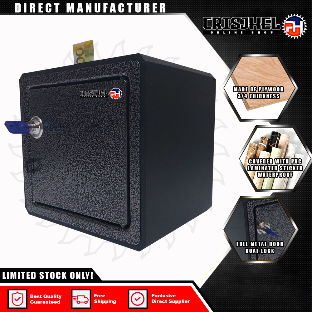 Mini-Black Aklansya Vault Multi Purpose Safety box | Shopee Philippines