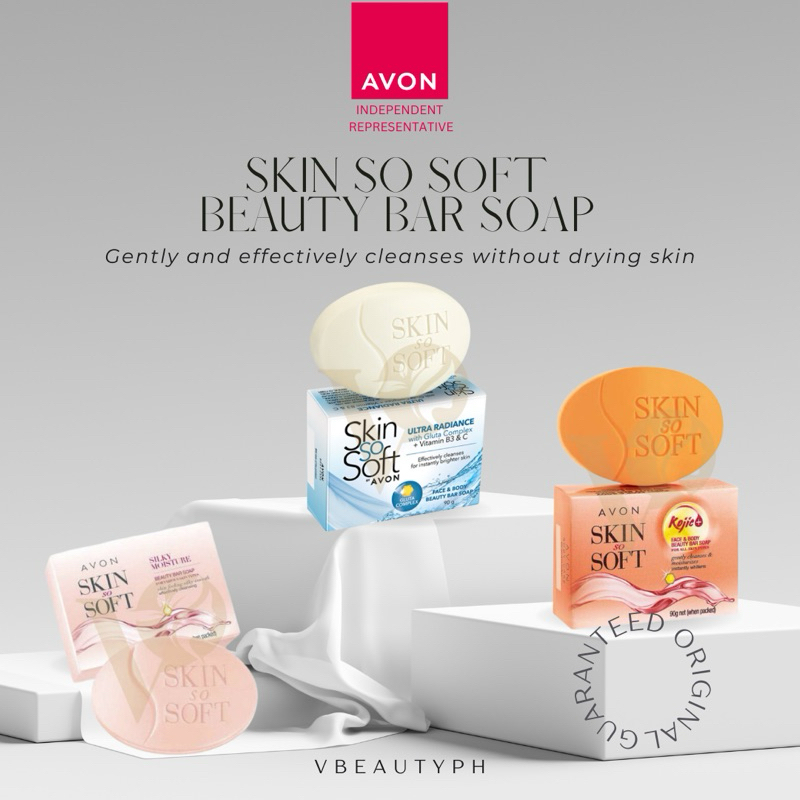 AVON SSS Skin So Soft Beauty Bar Soap | Shopee Philippines