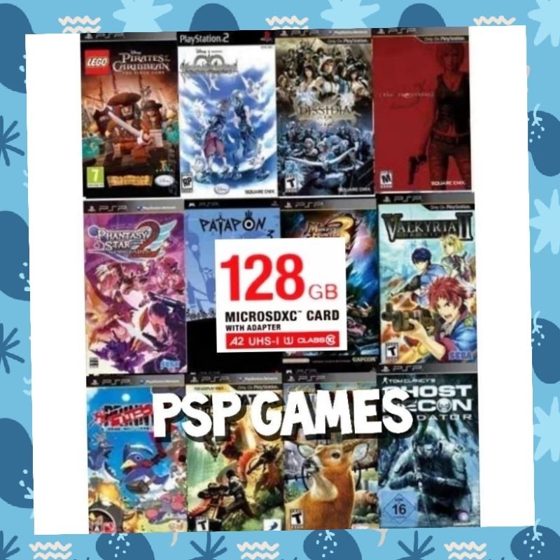PSP MEMORYCARD FULL OF GAMES - 128GB OR 256GB | Shopee Philippines