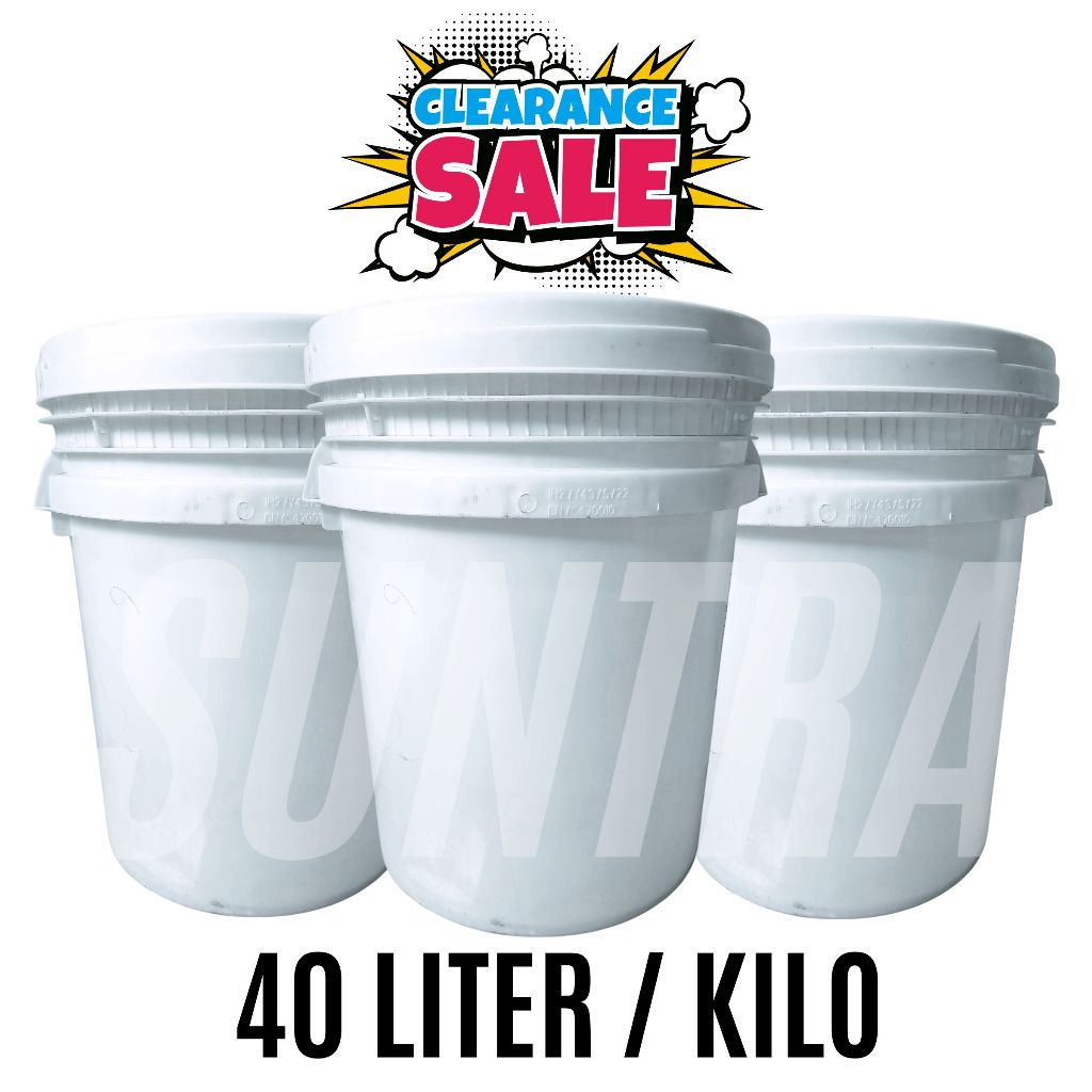 STACKABLE USED EMPTY DRUM/CONTAINER 40 KILO 40 LITERS CAPACITY WITH ...